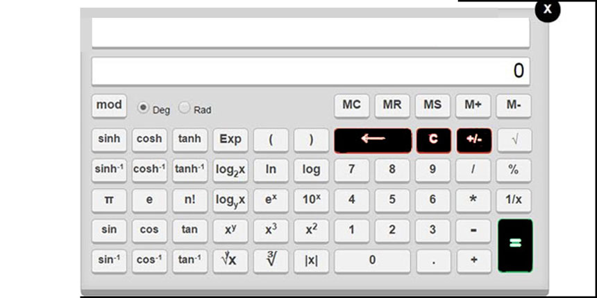 GATE 2019 Virtual Calculator - How to Use it?