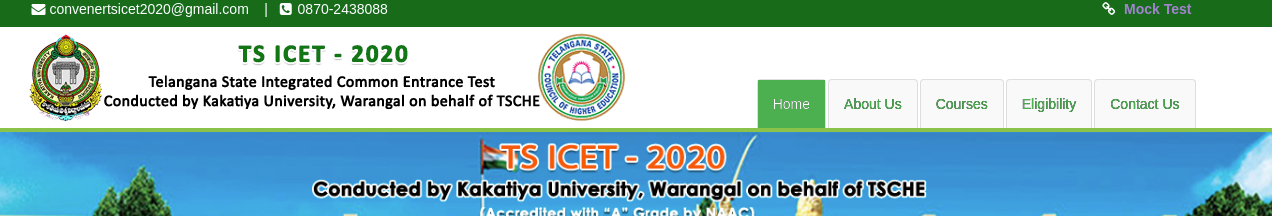 TS ICET Mock Test 2020 - Check Steps Access the Mock Test of TS ICET 2020