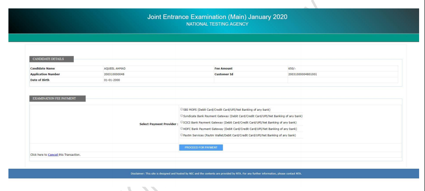 How to fill JEE Main 2020 Application Form – Step by Step Procedure