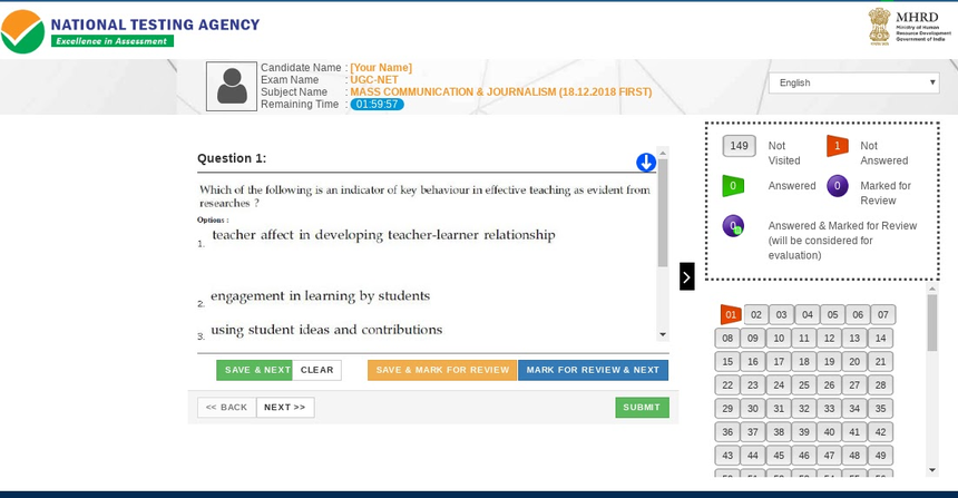 UGC NET Mock Test 2020 - Get Free Online Test Series