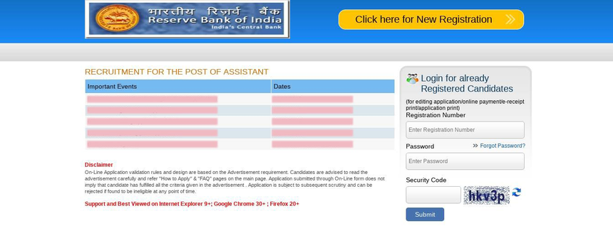 RBI Assistant Admit Card 2020 (Out): Direct Link To Download @rbi.org.in
