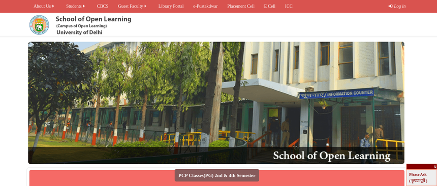 DU SOL Candidate Login 2020 (Open): Student Profile, Register, Demand ...