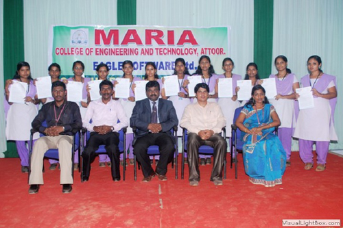 Maria College of Engineering and Technology, Kanyakumari - courses, fee ...