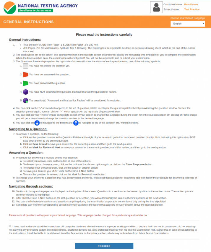 JEE Main Mock Test 2020 - Download free Mock test Papers