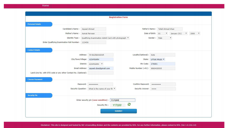 How to fill JEE Main 2020 Application Form – Step by Step Procedure