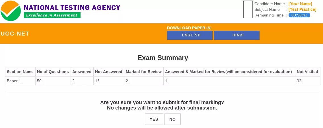 UGC NET Mock Test 2020 - Get Free Online Test Series