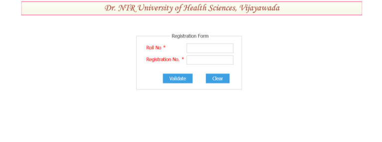 AP MBBS Application Form 2019 (Released), Registration - Apply here