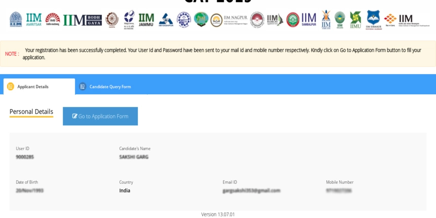How to fill CAT 2019 Application Form - Step by Step Guide