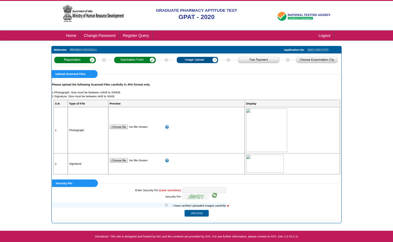 GPAT Registration 2020/Application Form: Last Date Dec 12 to select city