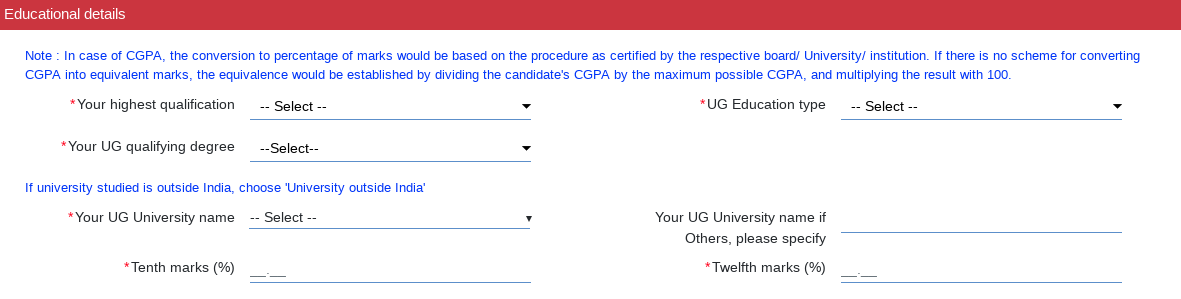 How to Fill SNAP 2019 Application Form - Step by Step Guide