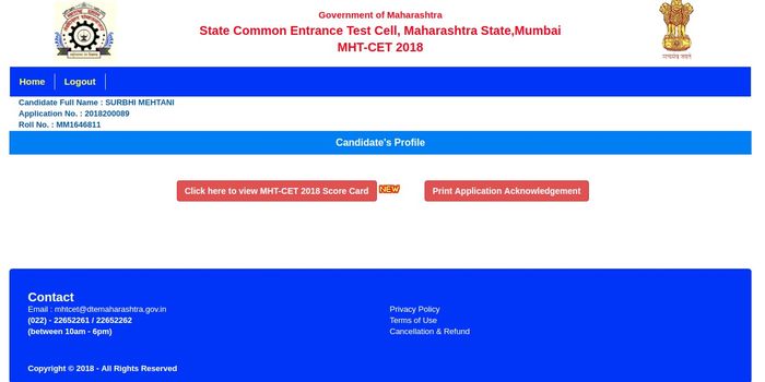 MHT CET Result 2019, Score card - To be announced by DTE Maharashtra