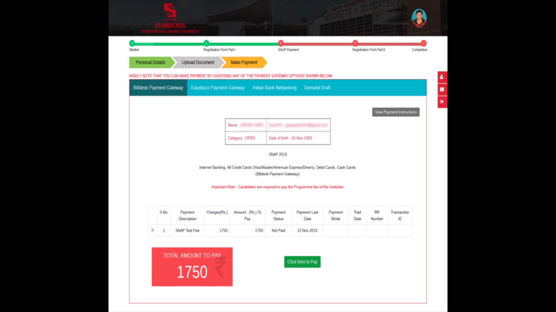How to Fill SNAP 2019 Application Form - Step by Step Guide