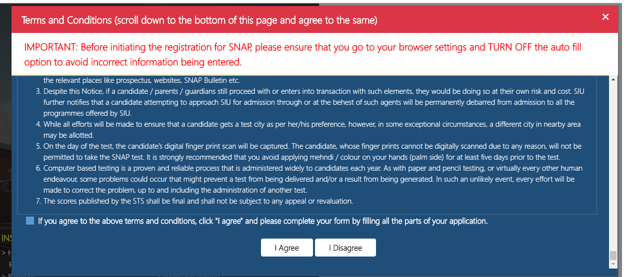 How to Fill SNAP 2019 Application Form - Step by Step Guide
