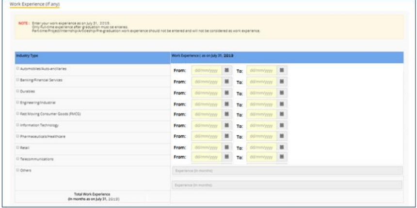 How to fill CAT 2019 Application Form - Step by Step Guide