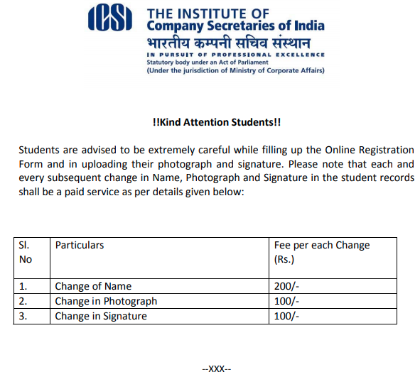 CS Executive Registration 2020 - Apply here